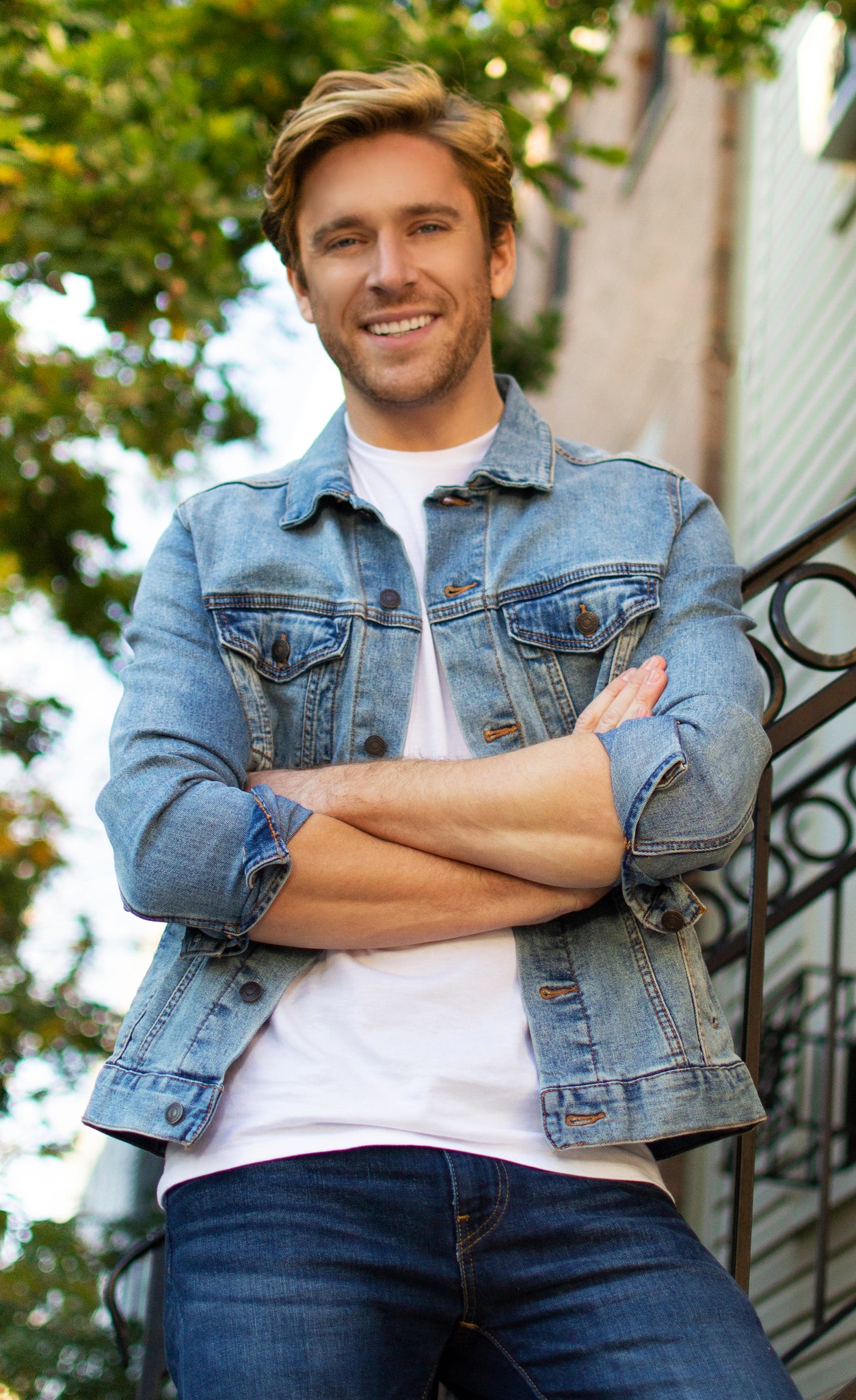 370J • Unisex Denim Jacket – Threadfast Apparel